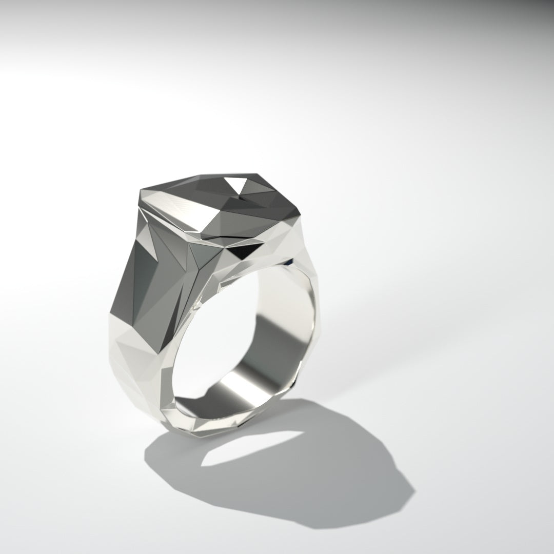 Ring "low poly" – TOJOMI